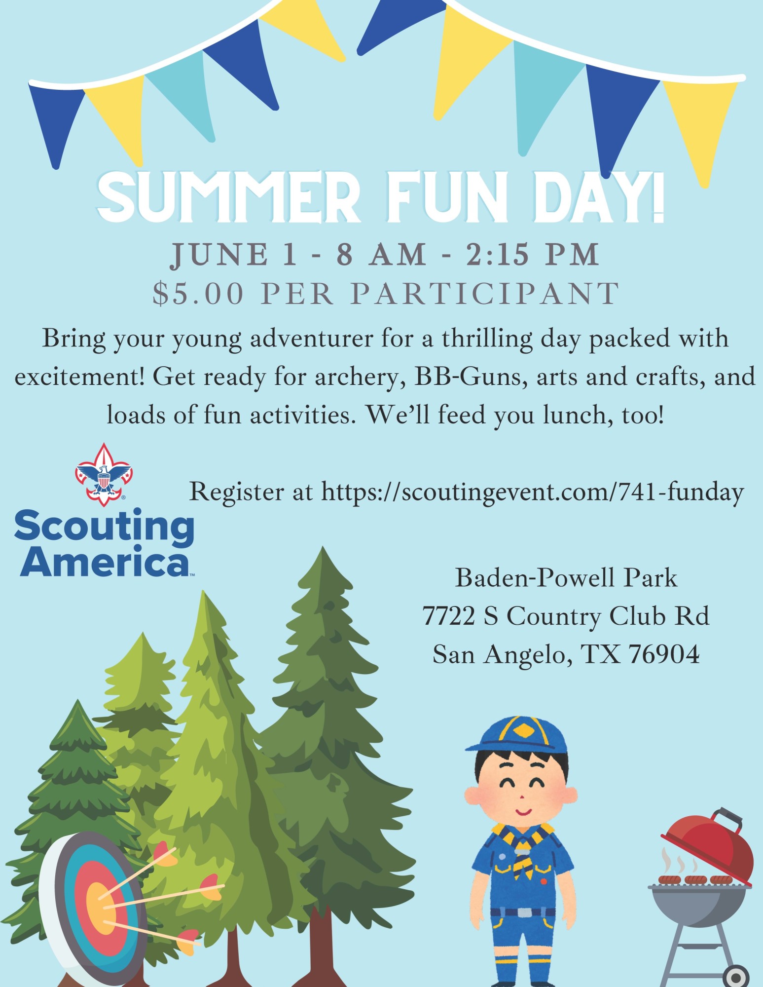 Cub Scout Summer Fun Day - default - San Angelo Chamber of Commerce