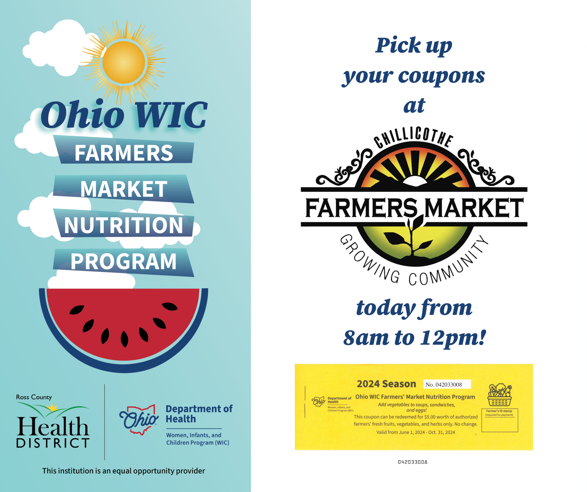 Ross WIC @ Chillicothe Farmers Market | Chillicothe Ross Chamber of ...