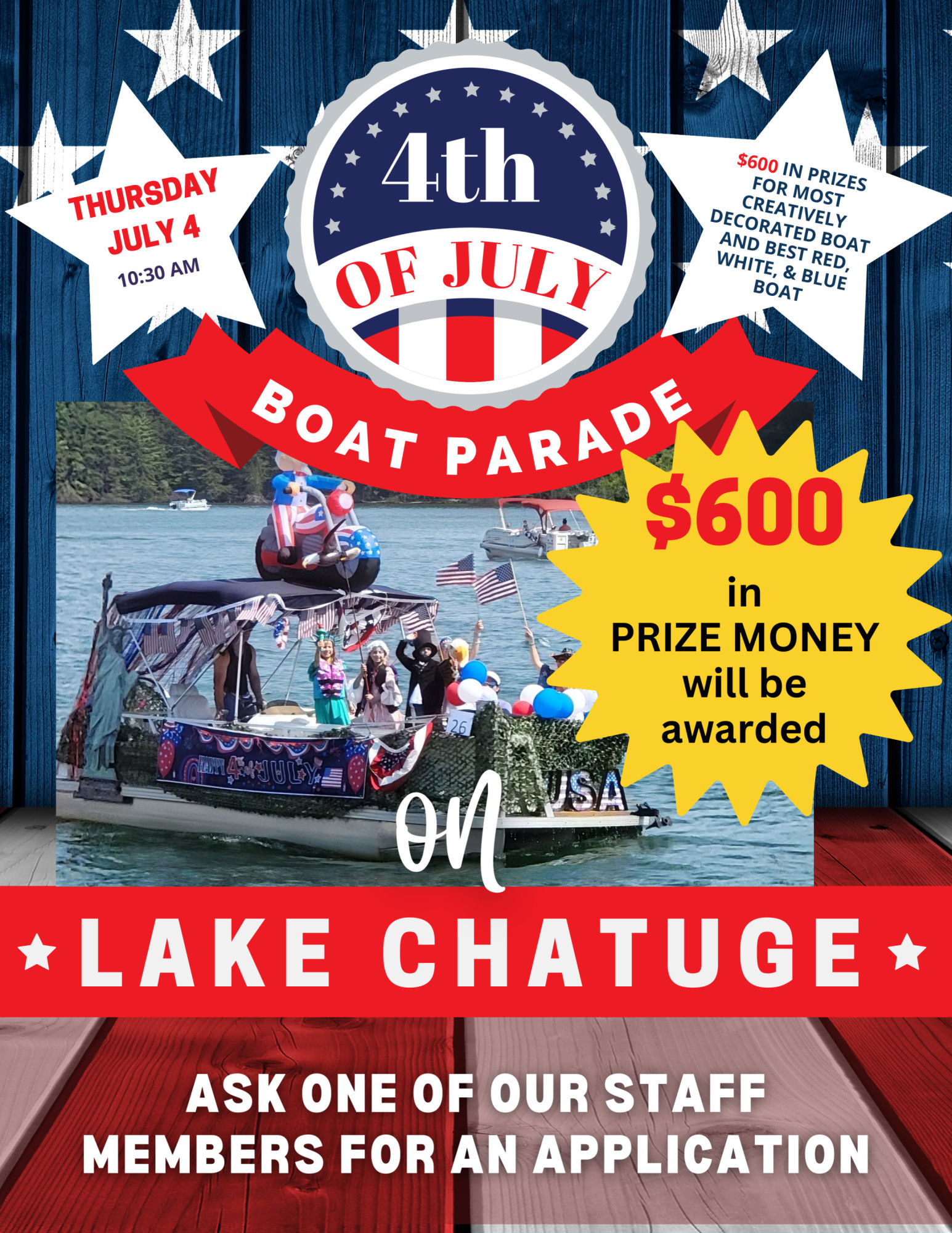 FOURTH OF JULY BOAT PARADE - Clay County Chamber of Commerce