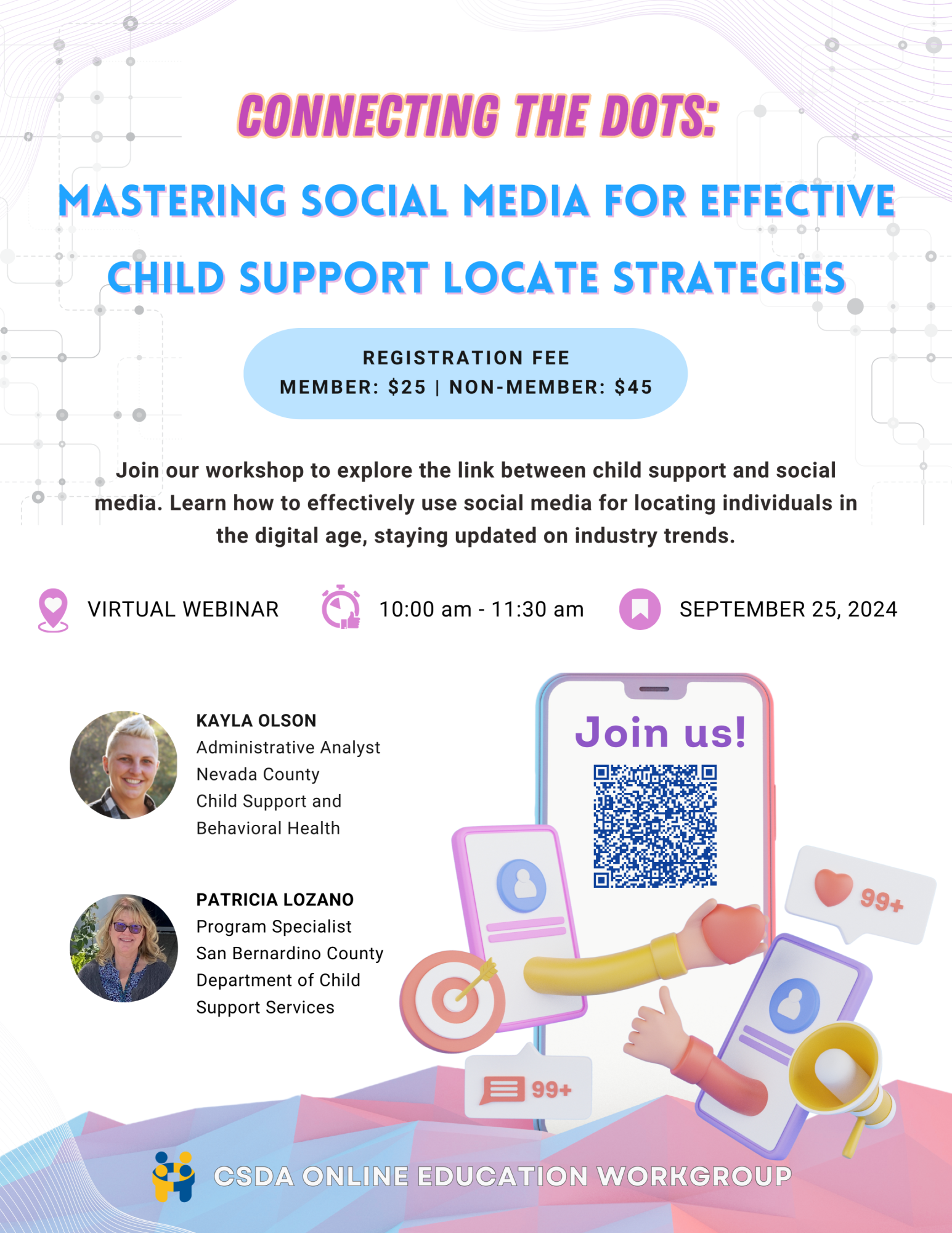 Online Education Webinar Series - Connecting the Dots: Mastering Social ...