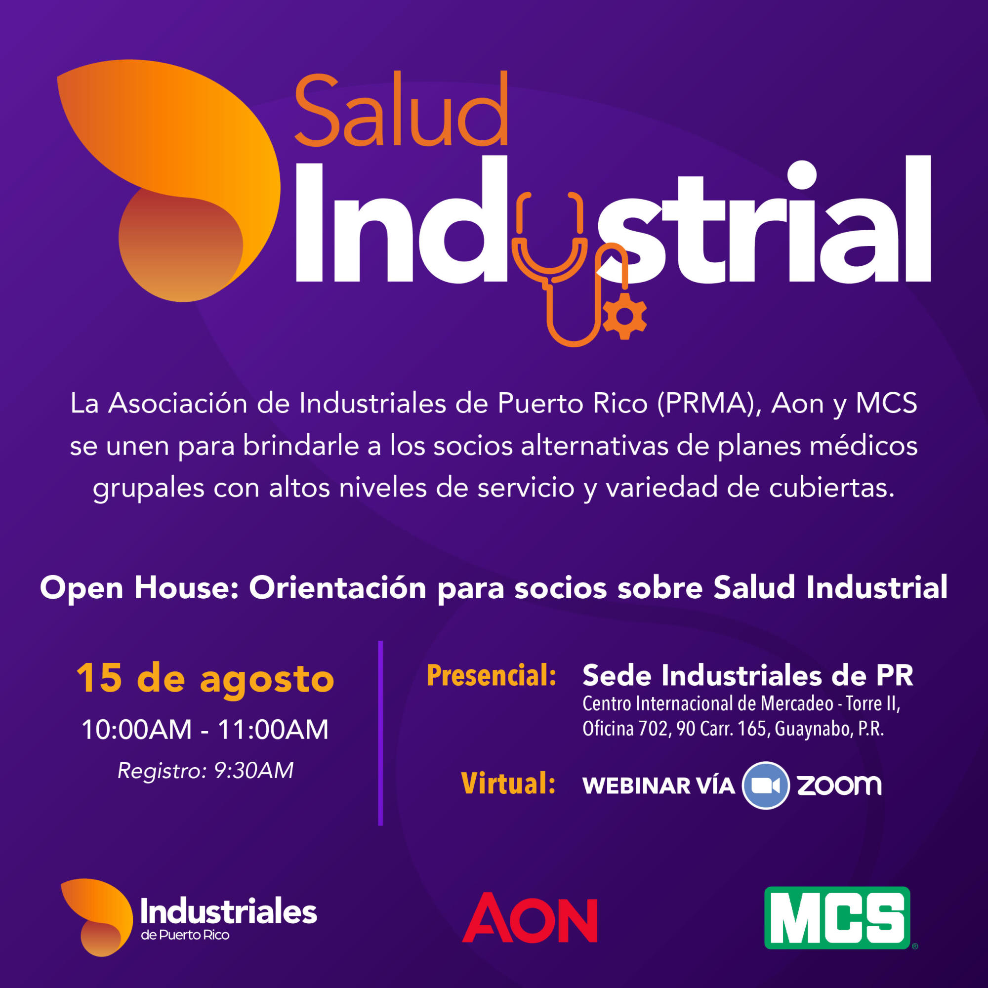 Virtual | Salud Industrial Open House Events - Puerto Rico ...