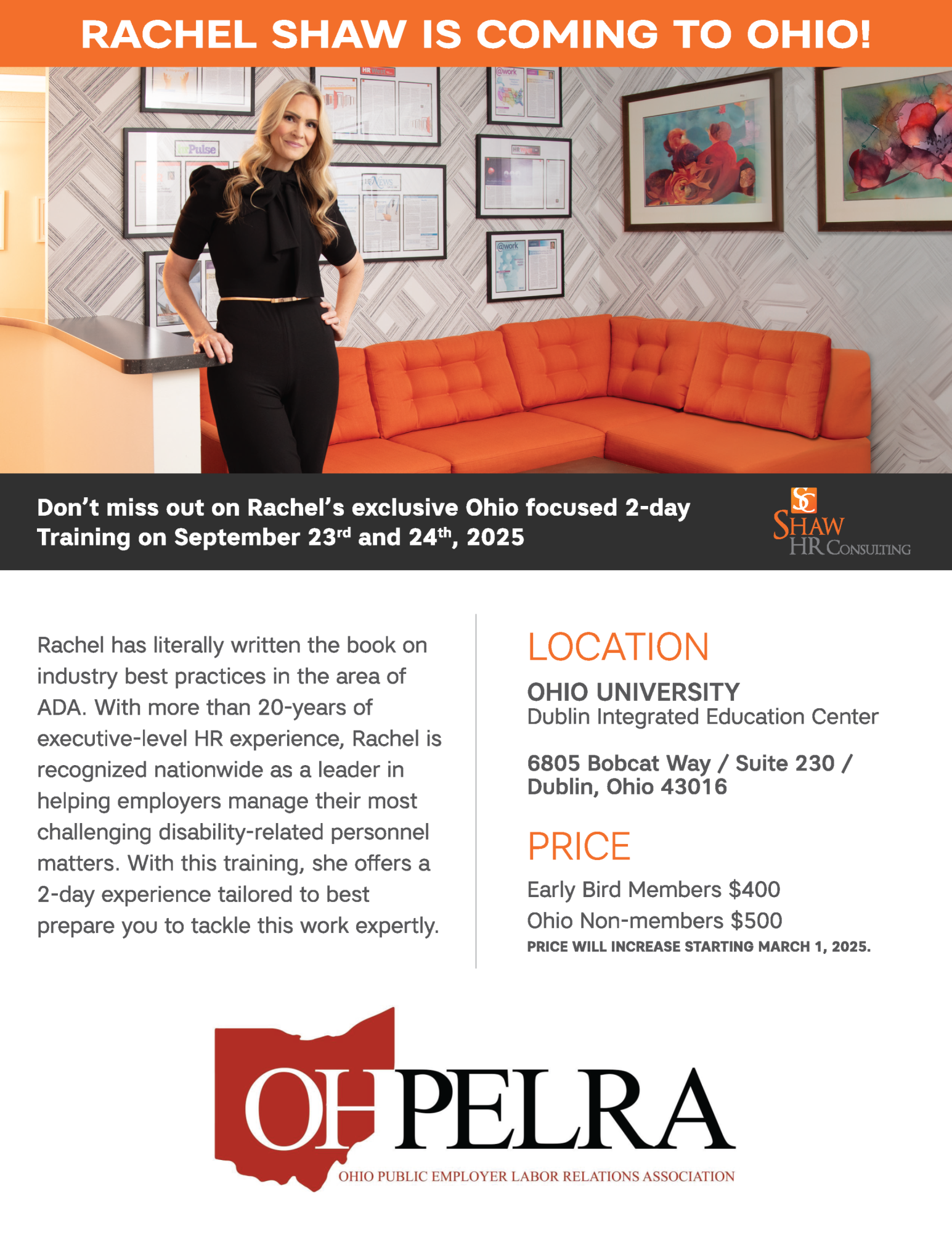 2025 OHPELRA-Rachel Shaw 2-Day ADA Training _ | NPELRA