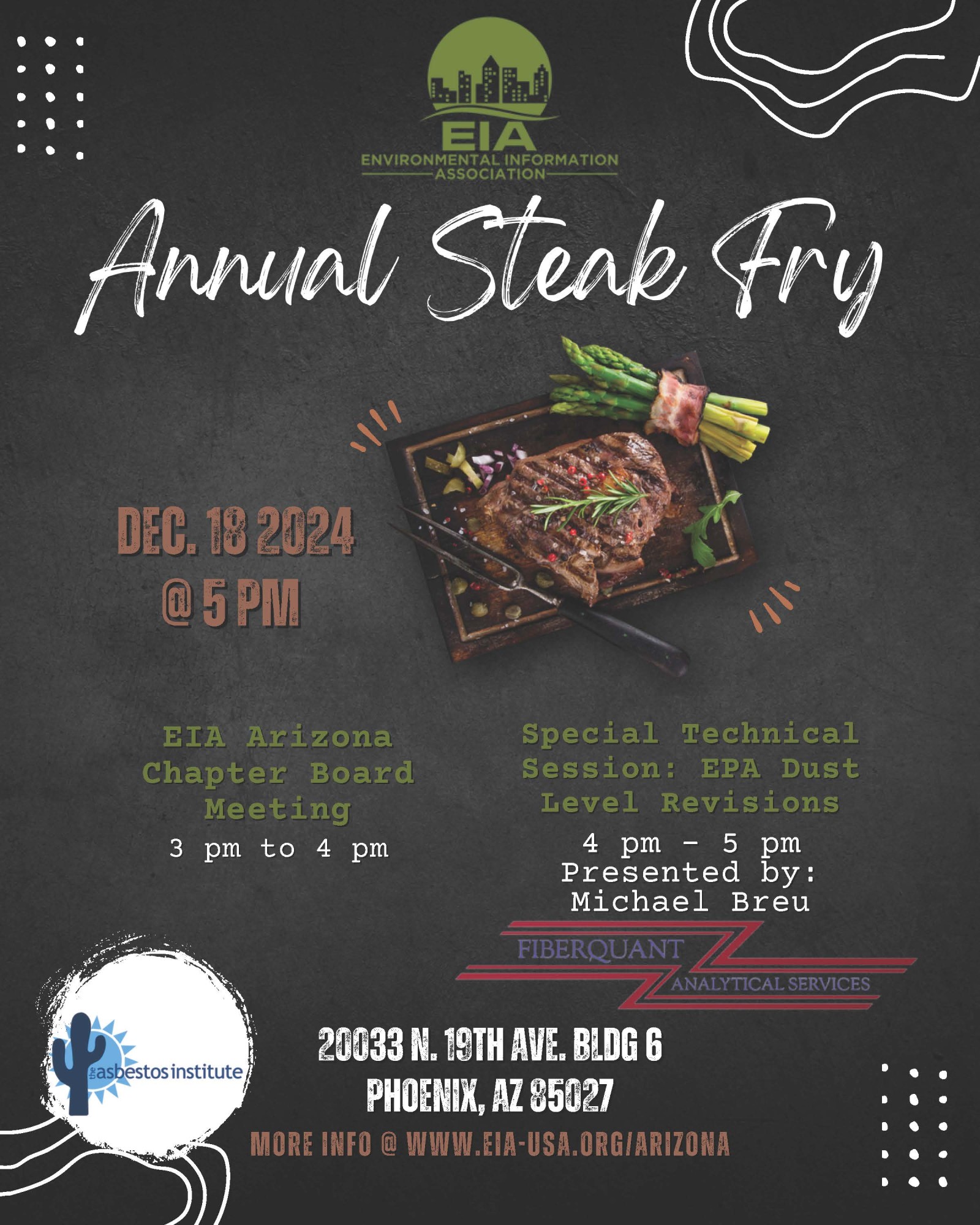 AZ Chapter Annual Steak Fry - Environmental Information Association | EIA