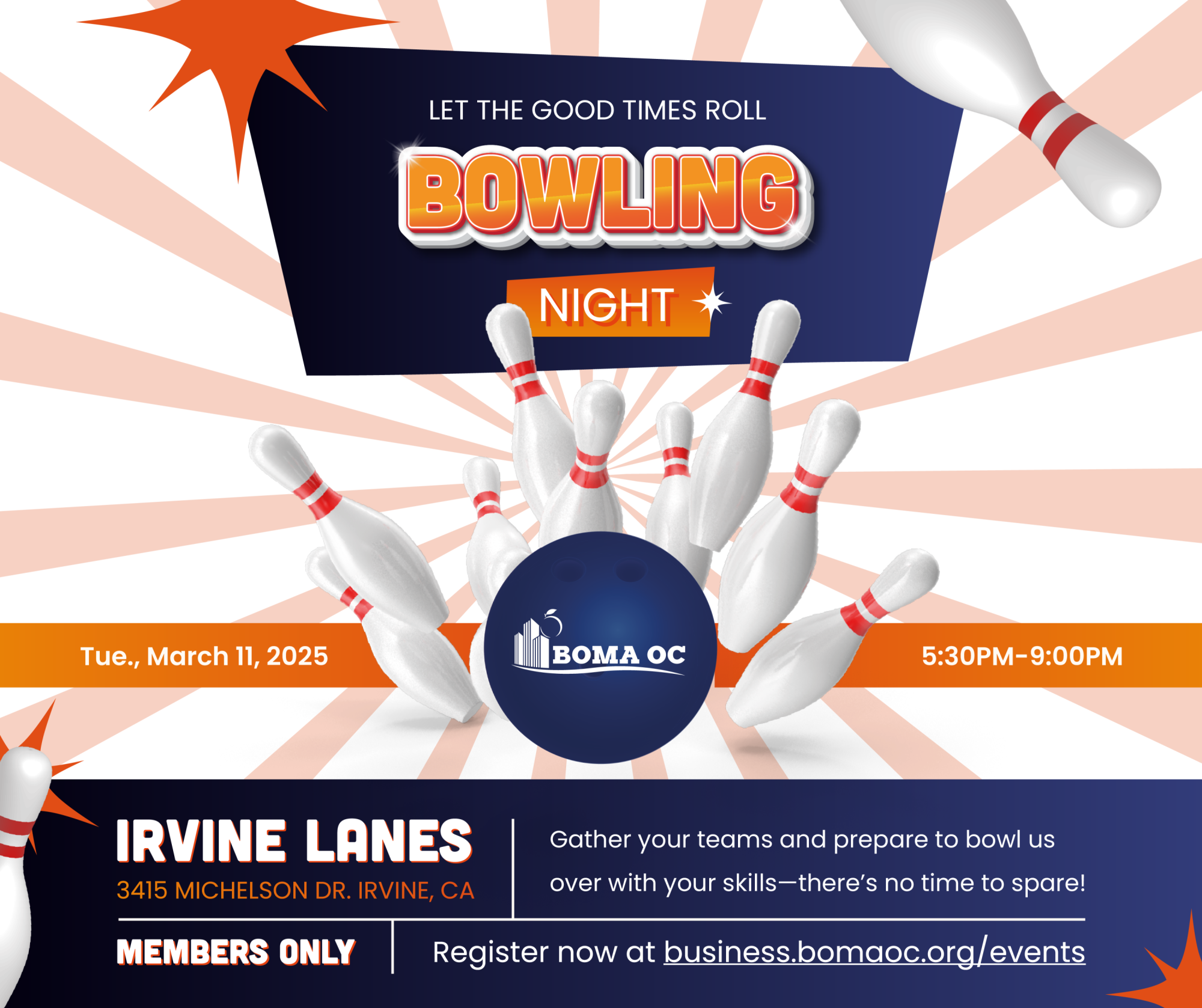BOWLING NIGHT | LET THE GOOD TIMES ROLL - Event Registration