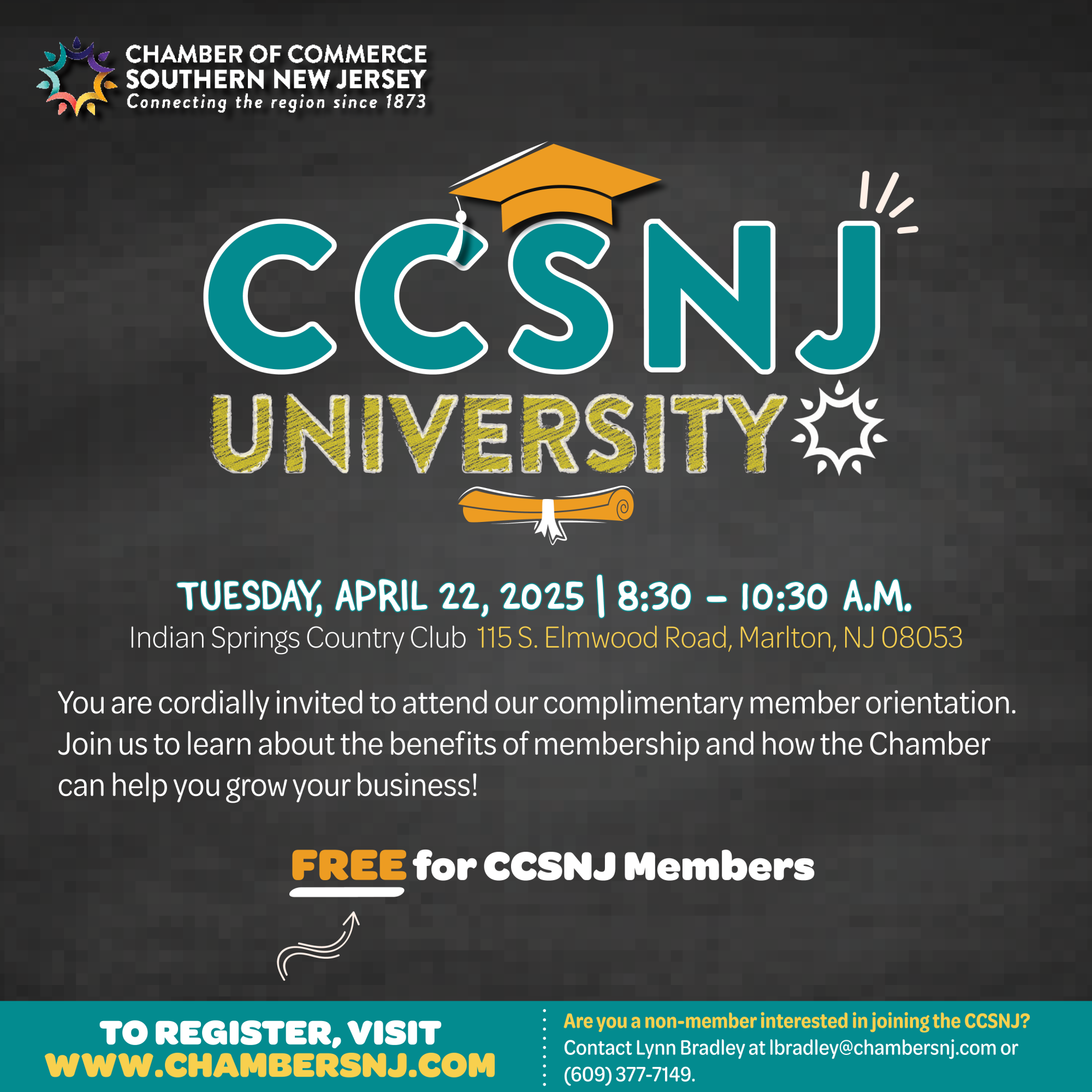 CCSNJ University - Chamber of Commerce Southern New Jersey - CCSNJ