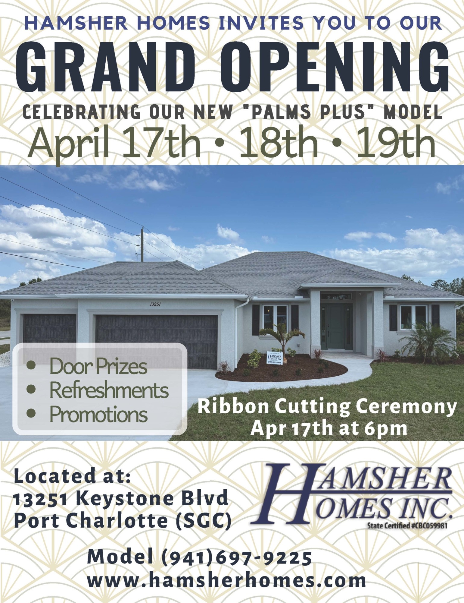 You are invited- Ribbon Cutting for Hamsher Homes Charlotte DeSoto ...