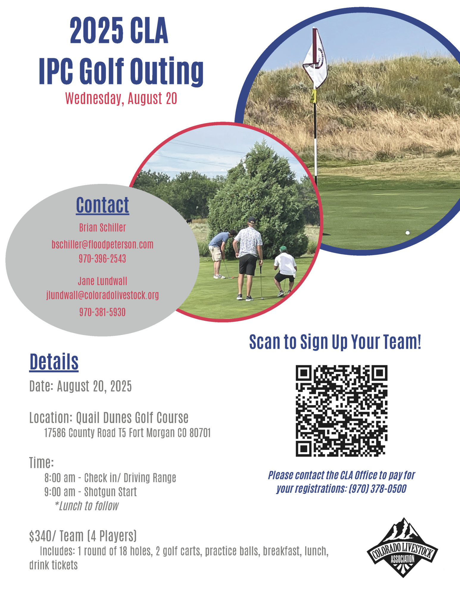 CLA Industry Partner Council Golf Outing -Events - COLORADO LIVESTOCK ...