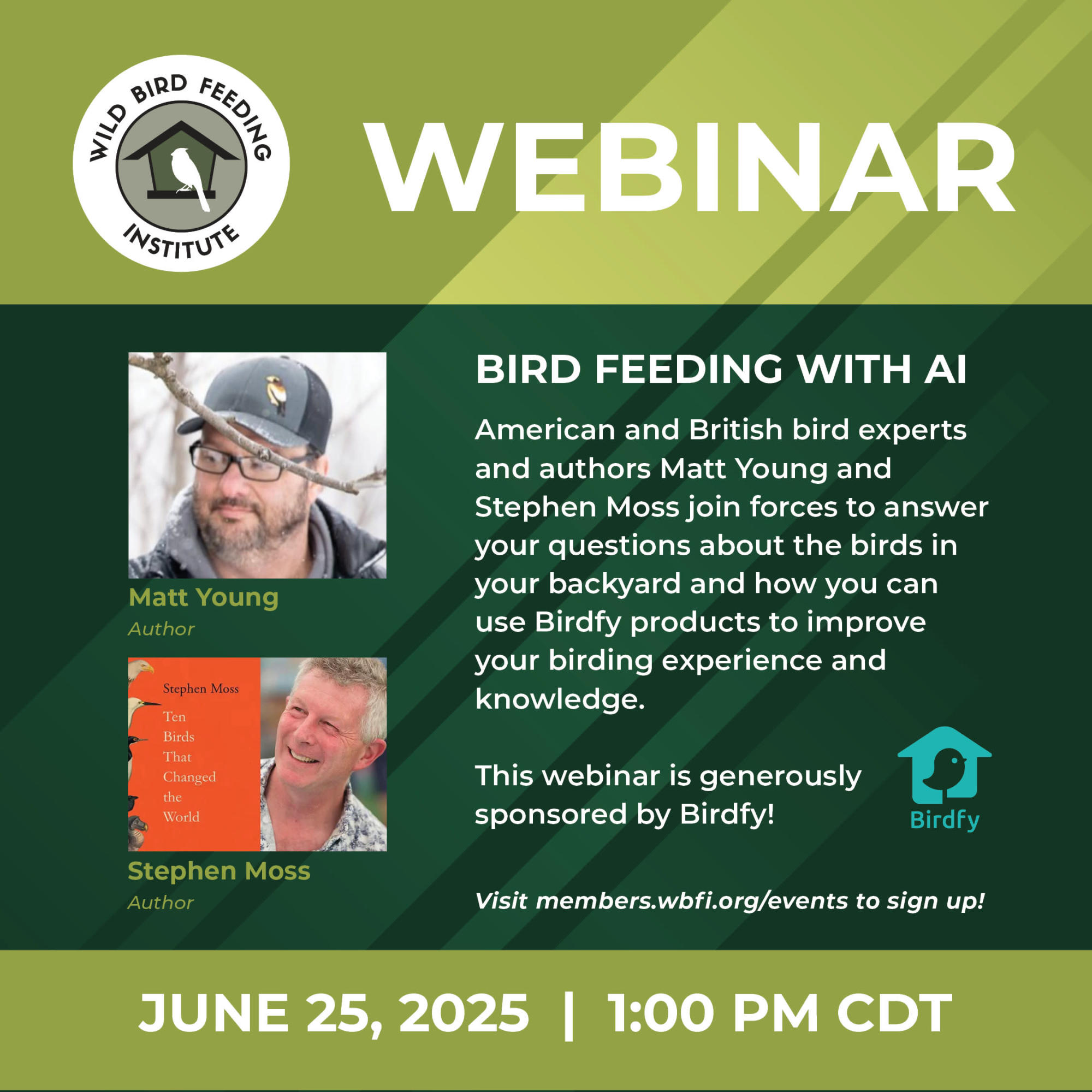 WBFI Webinar:Birdfy Webinar - default - Wild Bird Feeding Institute