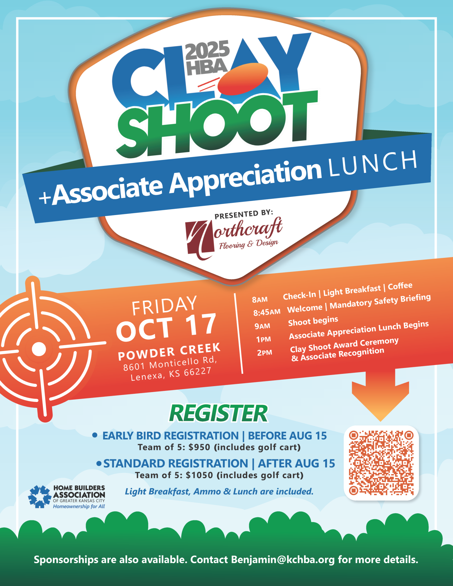 2025 KCHBA Clay Shoot Tournament - Event Registration