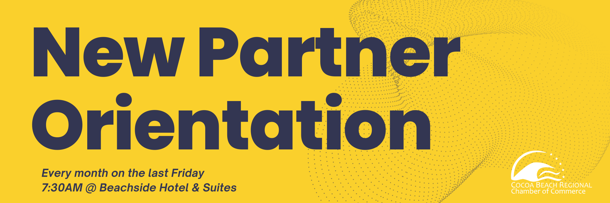 New Partner Orientation - Event Registration