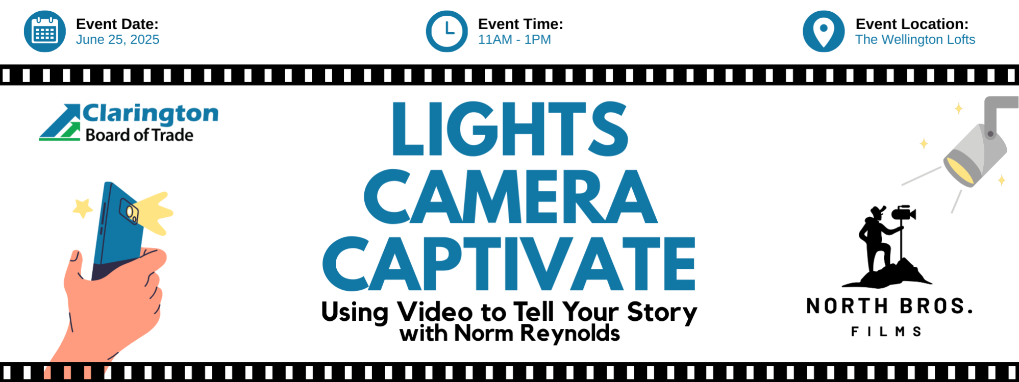 Lights, Camera, Captivate: Using Video to Tell Your Story | Clarington ...