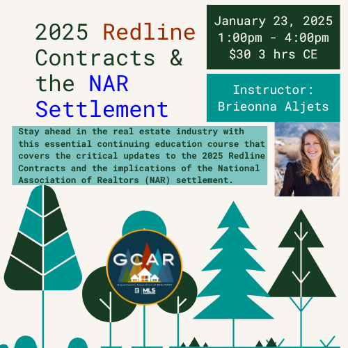 2025 Redline Contracts and the NAR Settlement – Grand County Association of REALTORS®