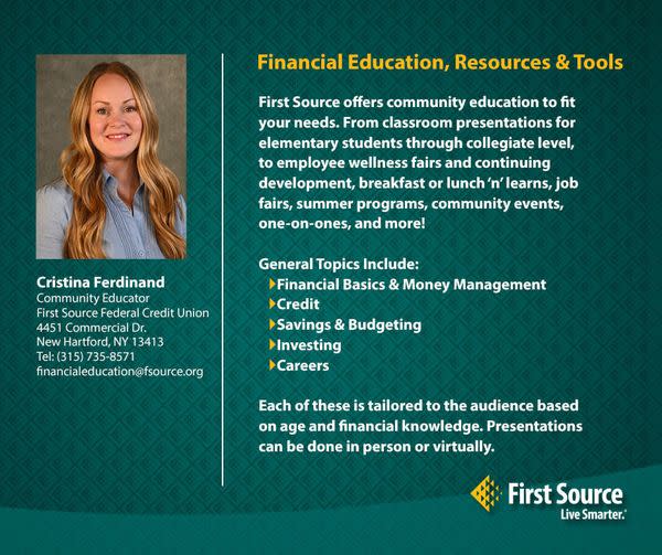 First Source Federal Credit Union - default - Herkimer County Chamber ...