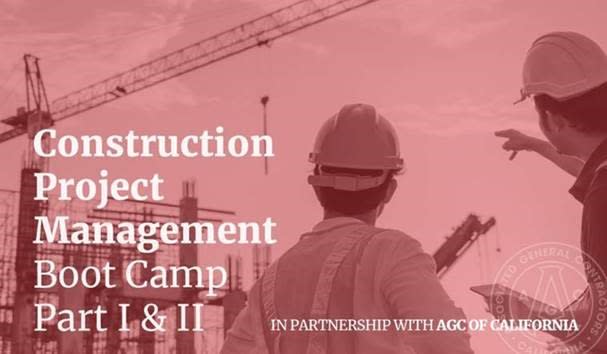 Construction Project Management Boot Camp Part I & II - default ...