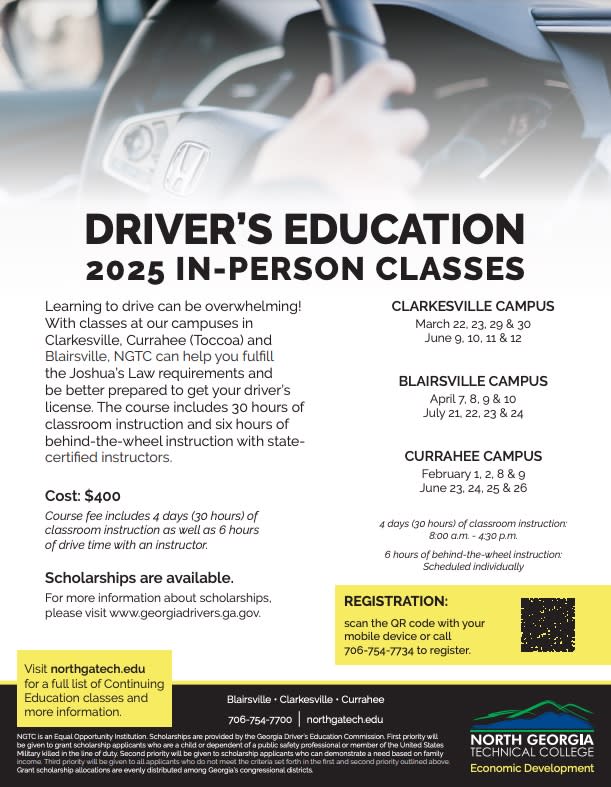 Driver's Education Classes - WNEG