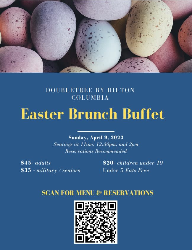 Easter Brunch Buffet at DoubleTree by Hilton - Greater Cayce West ...