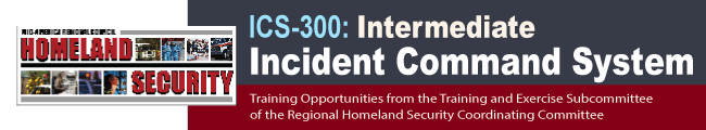 ICS 300: Intermediate ICS - Event Registration