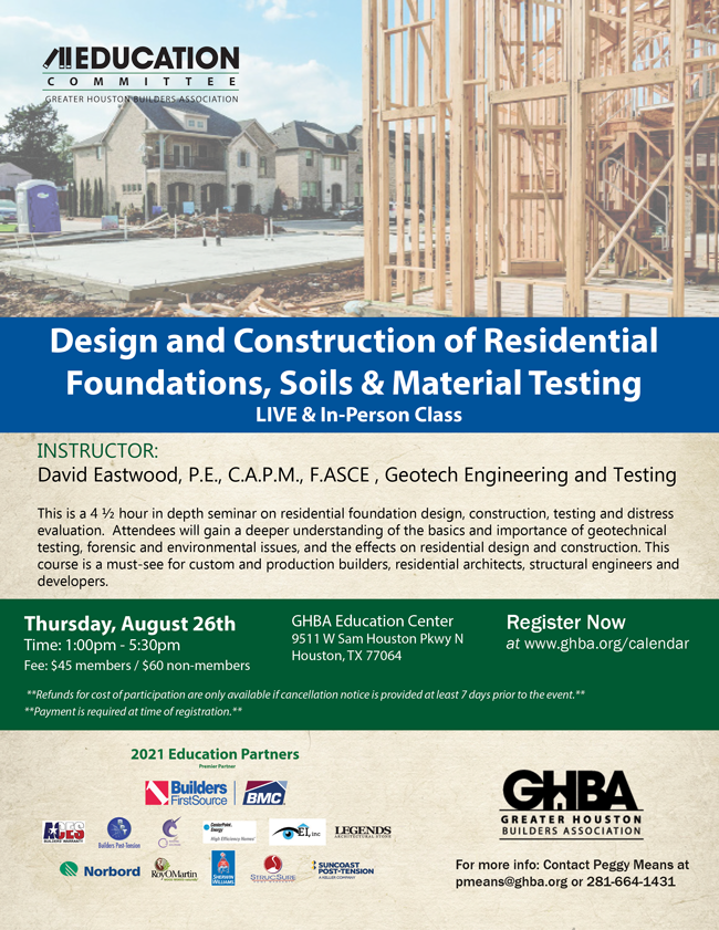 Design and Construction of Residential Foundations & Soil Materials ...