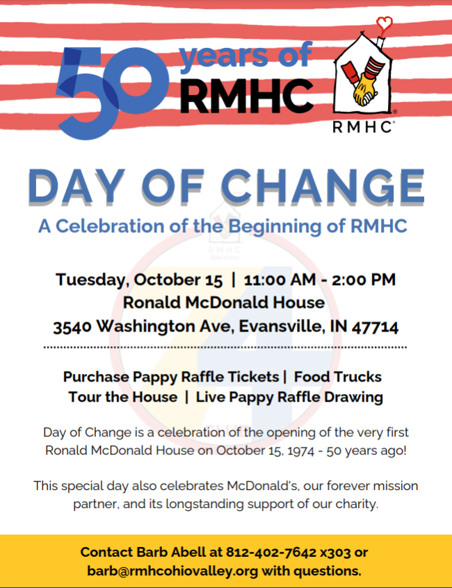 Ribbon Cutting - 50th Anniversary of Ronald McDonald House Charities ...