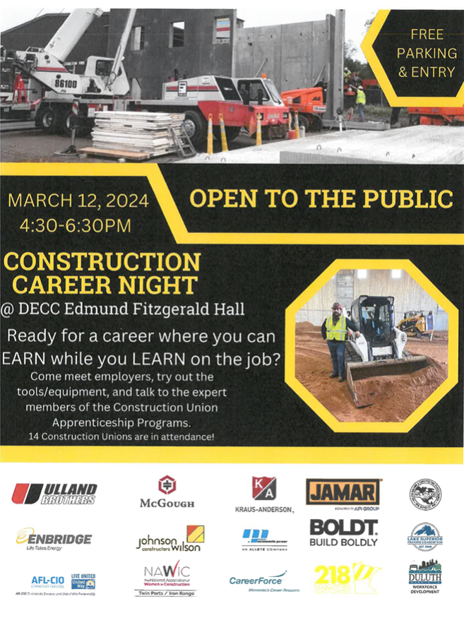 Construct Tomorrow Evening Event 2024 - Hermantown Area Chamber of Commerce