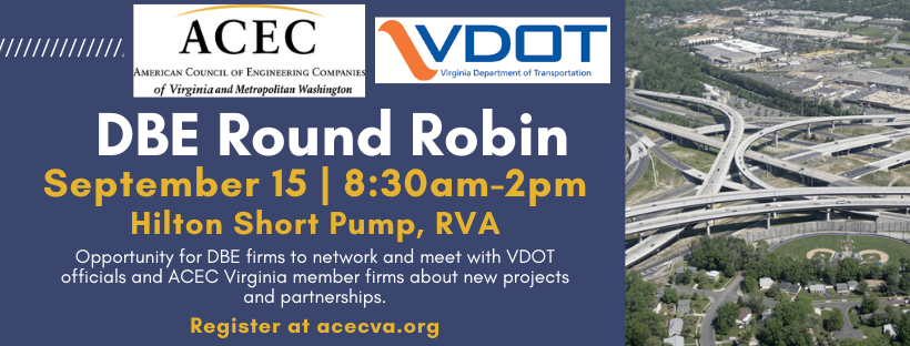 ACEC Virginia & VDOT DBE Round Robin - American Council of Engineering ...