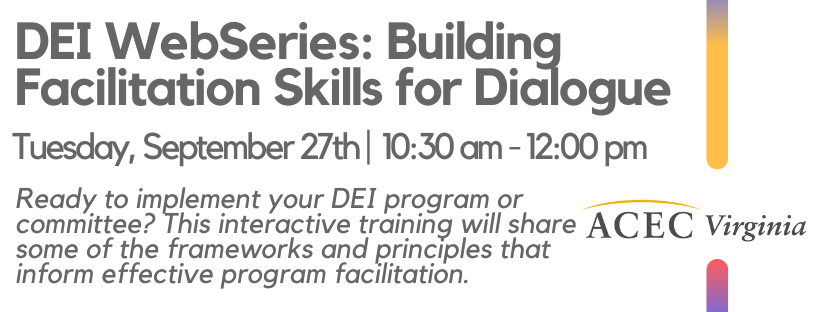 DEI Session: Building Facilitation Skills for Dialogue - American ...