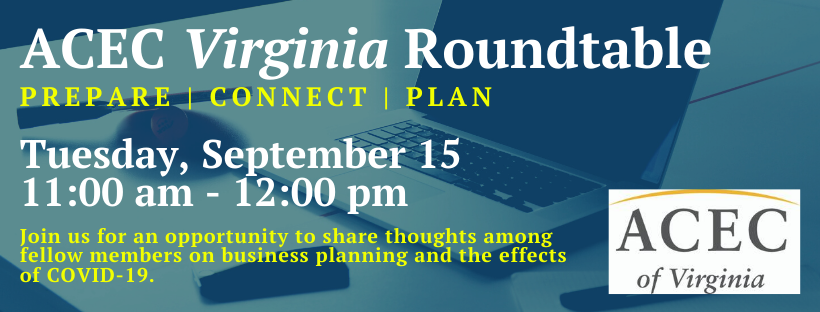 ACEC Virginia Member Roundtable - American Council of Engineering ...