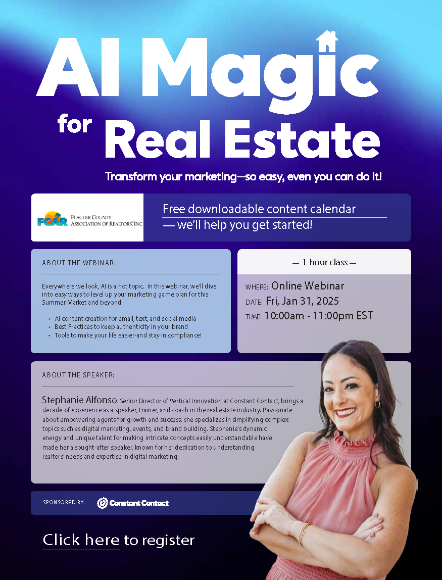 AI Magic for Real Estate - Flagler County Association of REALTORS