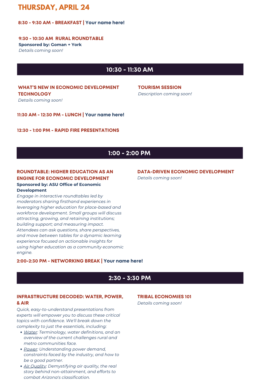 2025 Spring Conference: The Magic of Economic Development | AAED