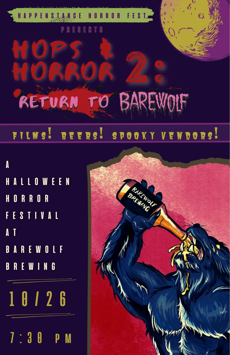 Hops & Horror @ Barewolf Brewing - Our mission is to create positive ...