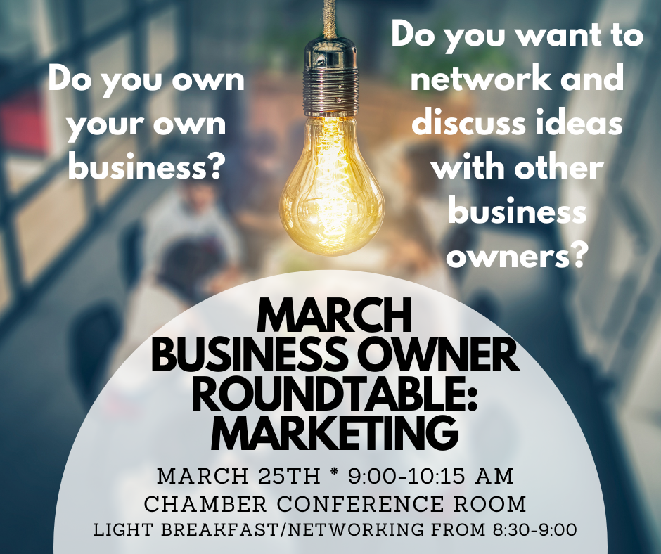 Round Table Discussion - Marketing Ideas for Business Owners ...