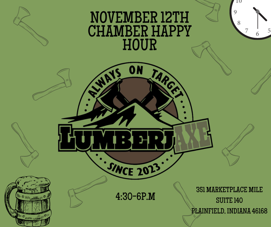 Chamber Happy Hour November 2024 - Plainfield Chamber of Commerce