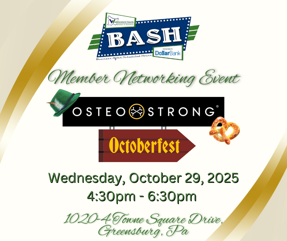Octoberfest BASH Hosted by Osteostrong Greensburg - Westmoreland County ...
