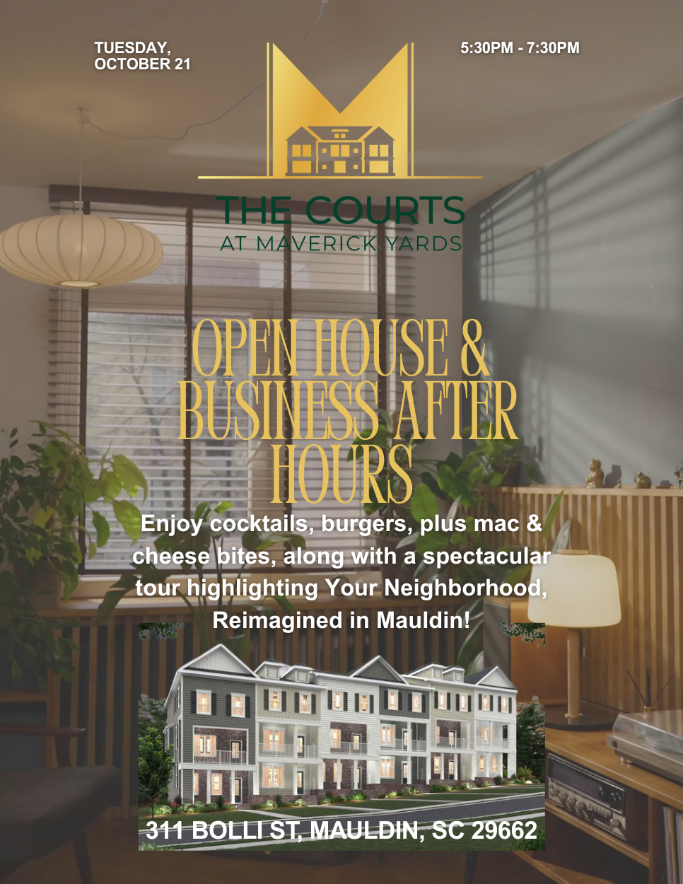 The Courts at Maverick Yards Open House & Business After Hours - Event ...