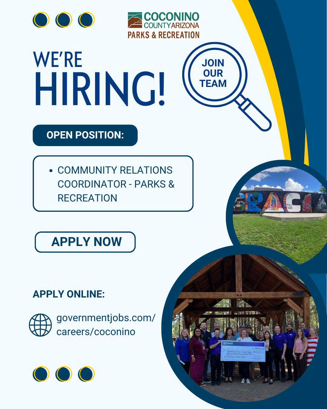 Community Relations Coordinator - Coconino County Parks & Recreation ...