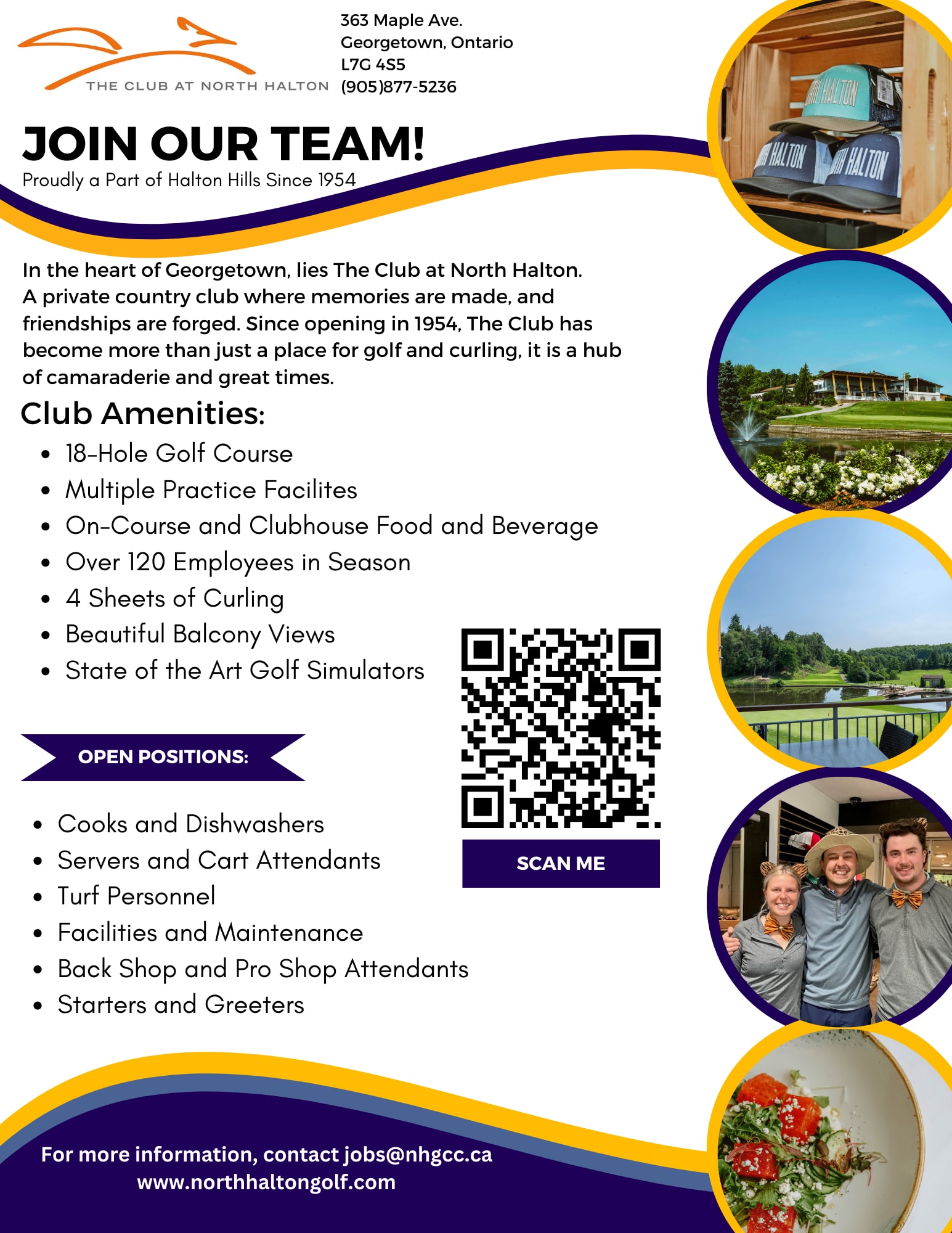 The Club at North Halton Job Fair! - Halton Hills Chamber of Commerce