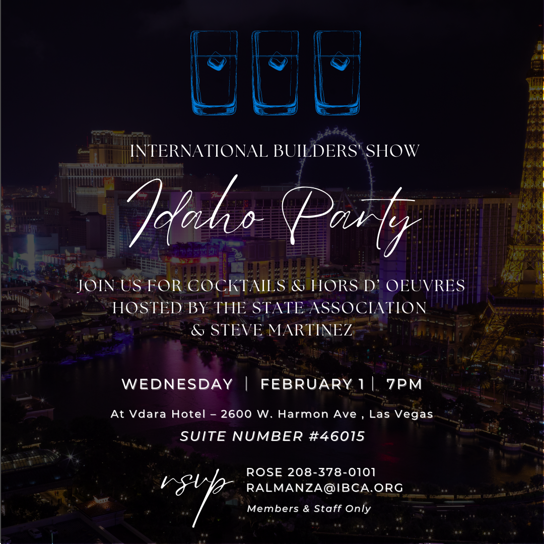 Idaho Party at the International Builders Show | Building Contractors ...