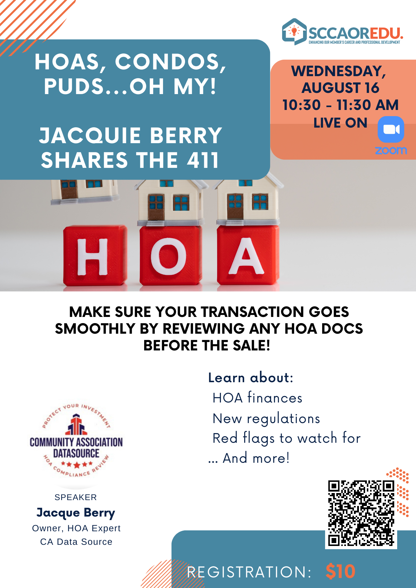 HOA Docs 101 - What YOU Need to Know - Event Registration