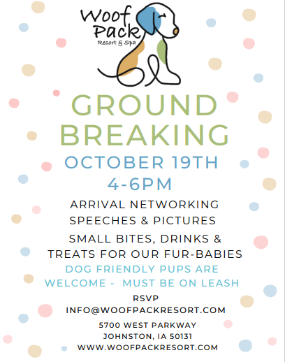Woof Pack Resort & Spa Groundbreaking | Johnston Chamber of Commerce