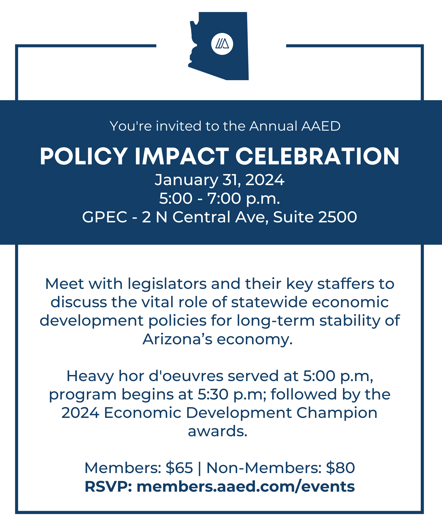 2024 Policy Impact Celebration - Event Registration