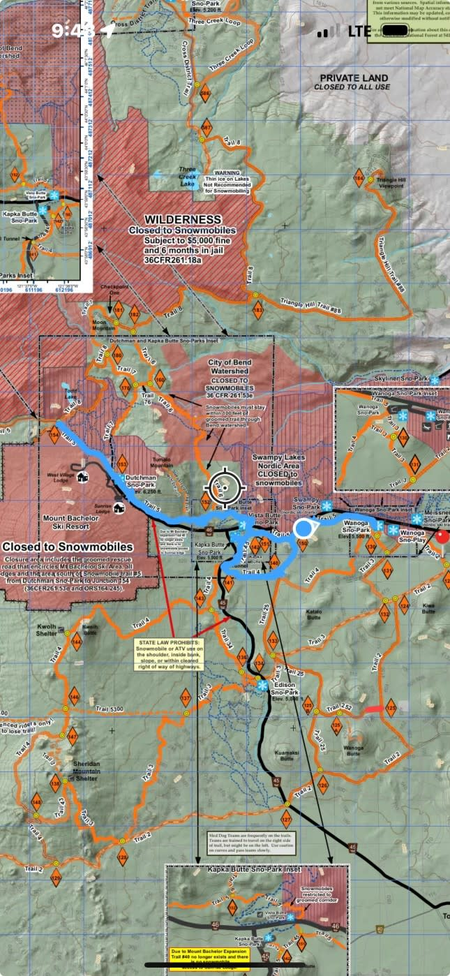 Moon Country Snowbusters Grooming Report - Oregon State Snowmobile ...
