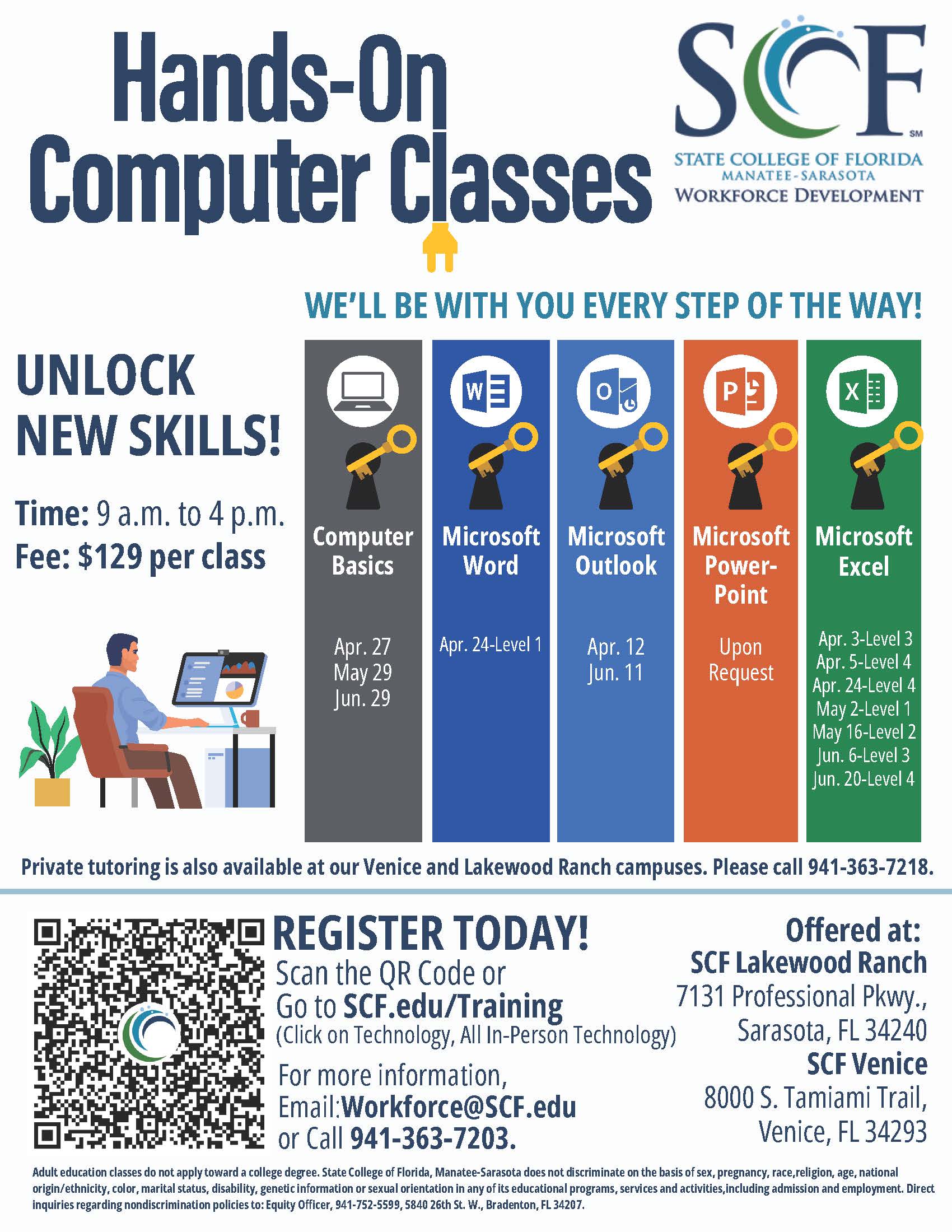 OUTLOOK - HANDS ON CLASSES at SCF - Lakewood Ranch Business Alliance