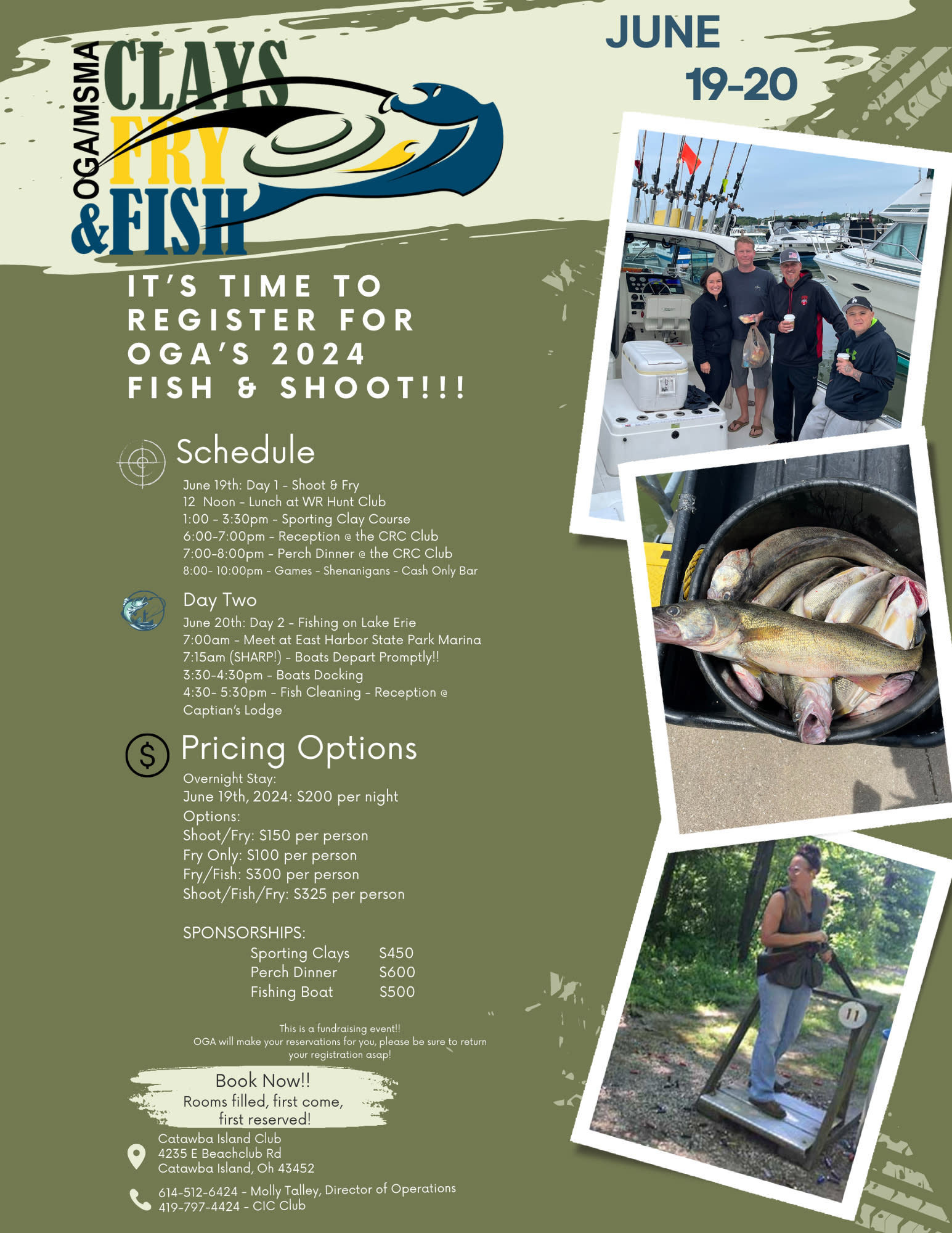 2024 OGA FISH & SHOOT - Event Registration