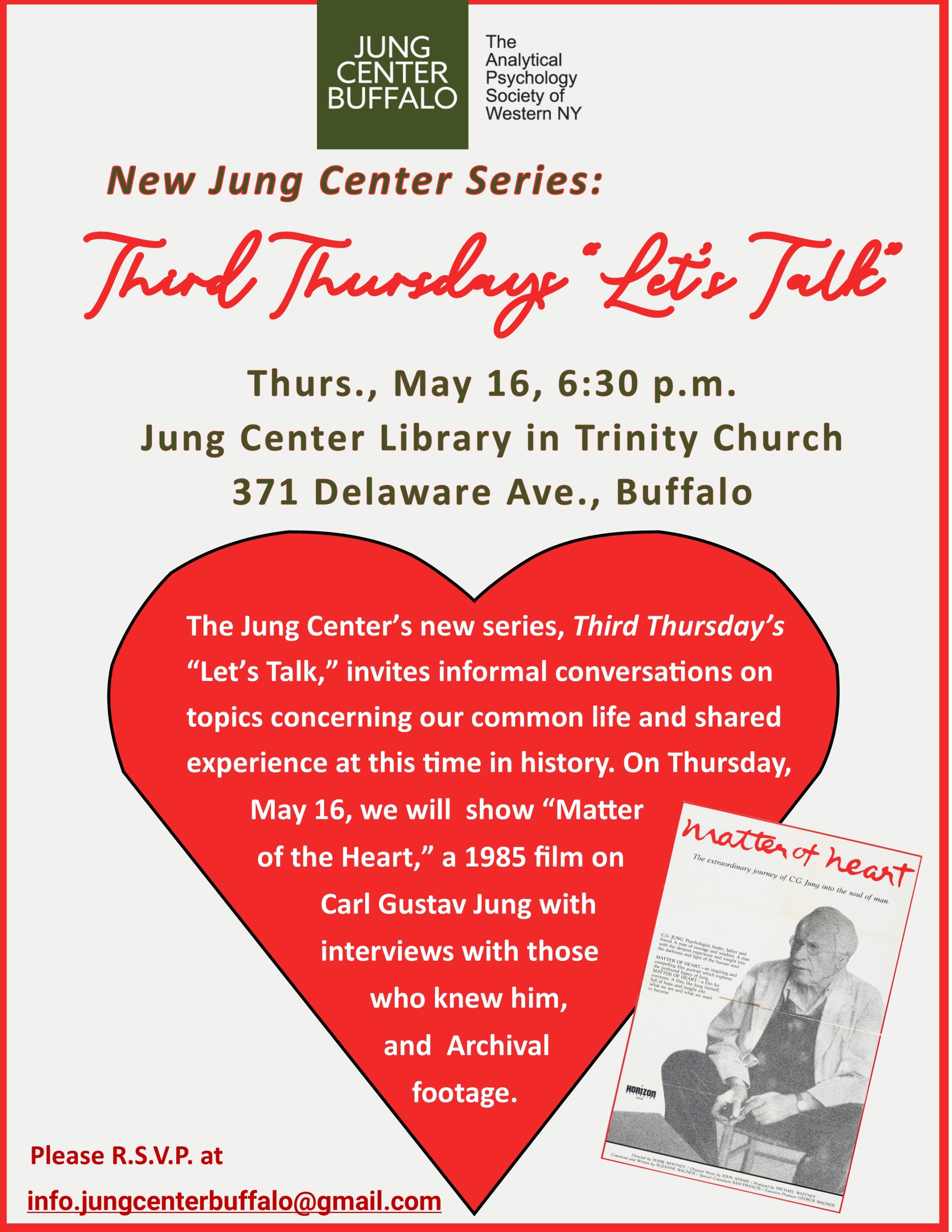 Third Thursdays "Let's Talk" - Member Events Calendar - Buffalo Niagara Partnership