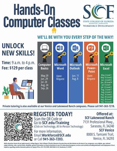 EXCEL - LEVEL 4 - HANDS ON CLASSES at SCF - Lakewood Ranch Business ...