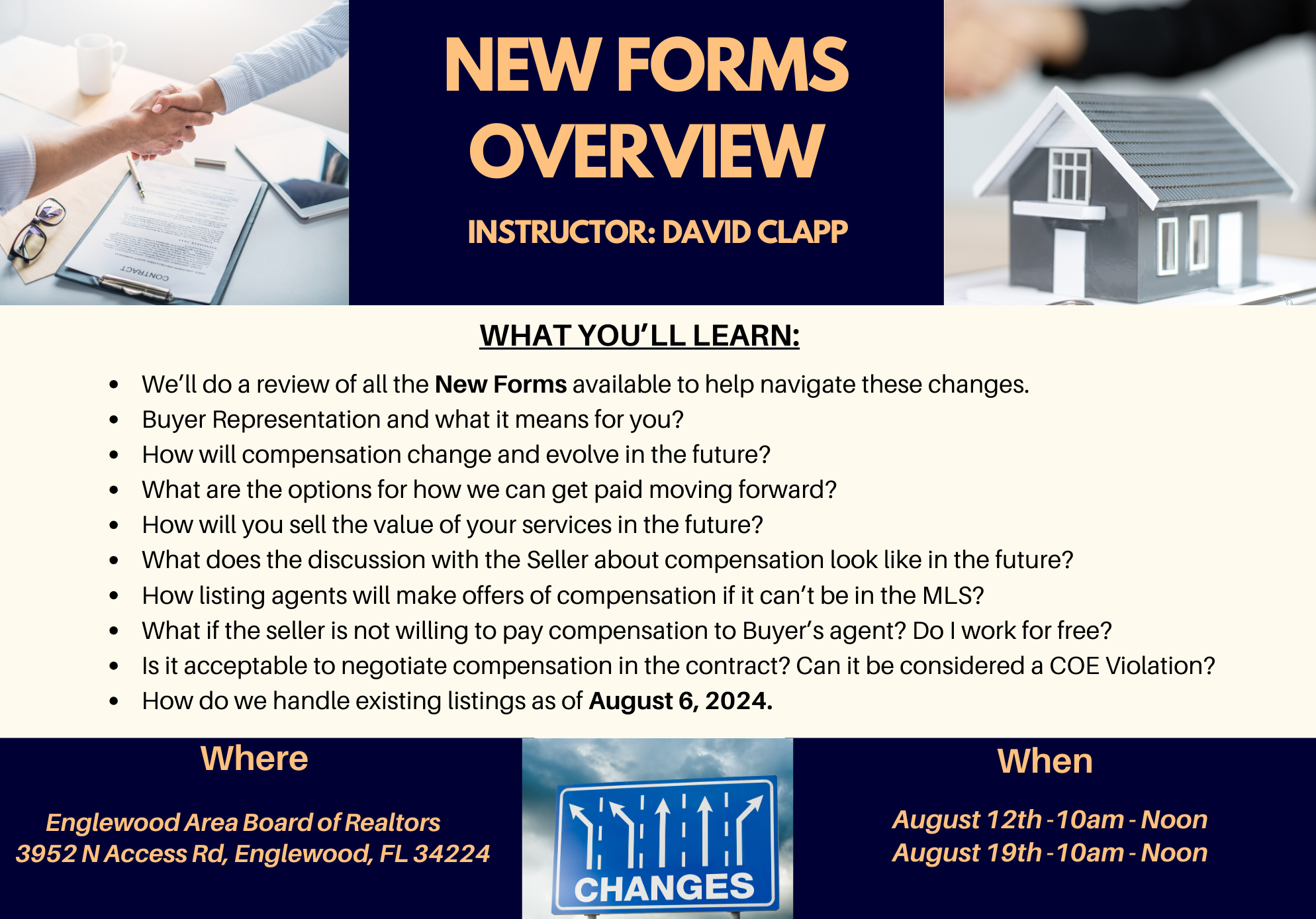 New Forms Overview by David Clapp- REGISTRATION CLOSED August 19th ...