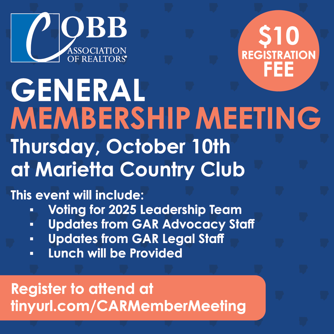 General Membership Meeting - Event Registration