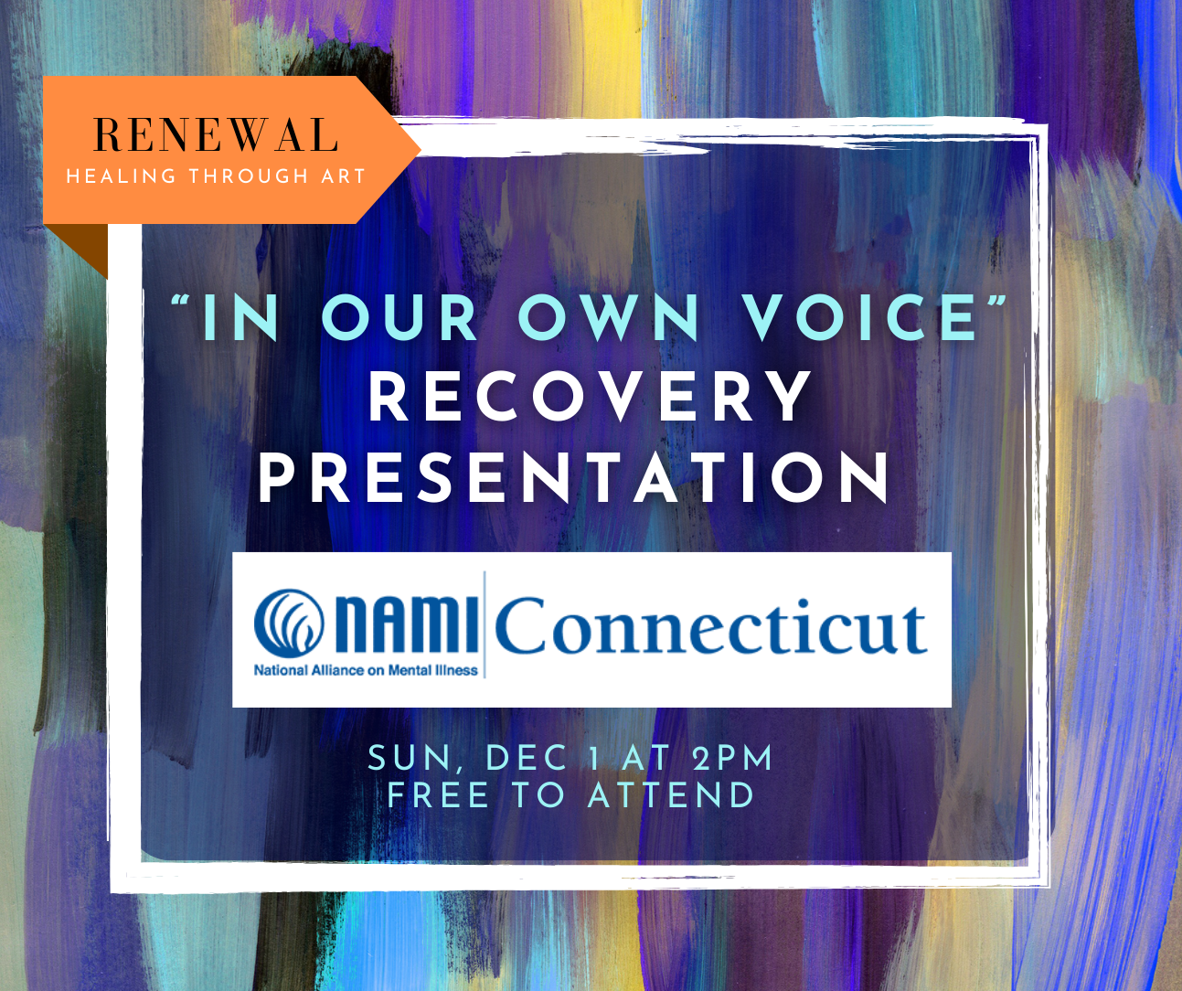 “In Our Own Voice” Recovery Presentation - Windsor Chamber of Commerce