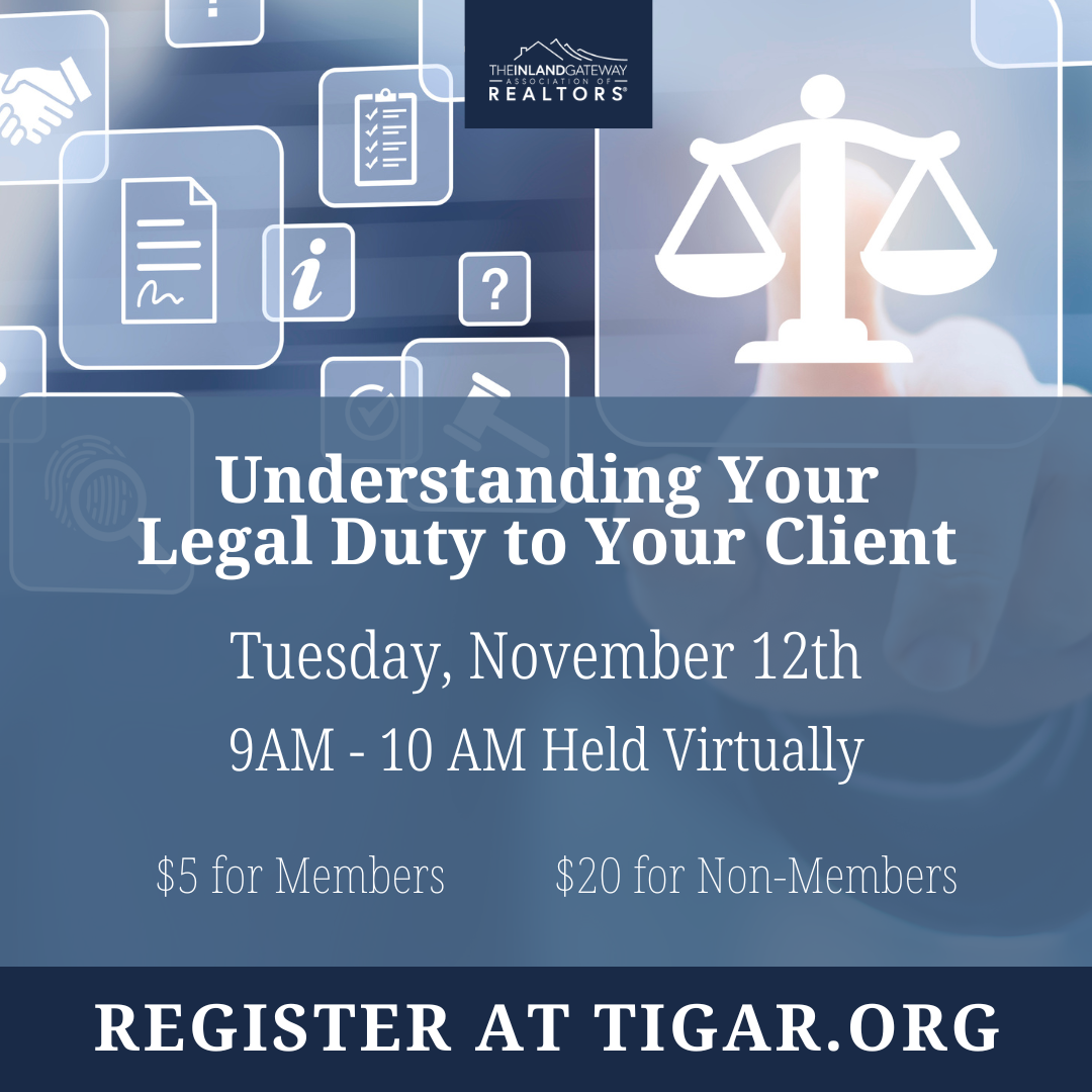 Understanding Your Legal Duty to Your Client - The Inland Gateway ...