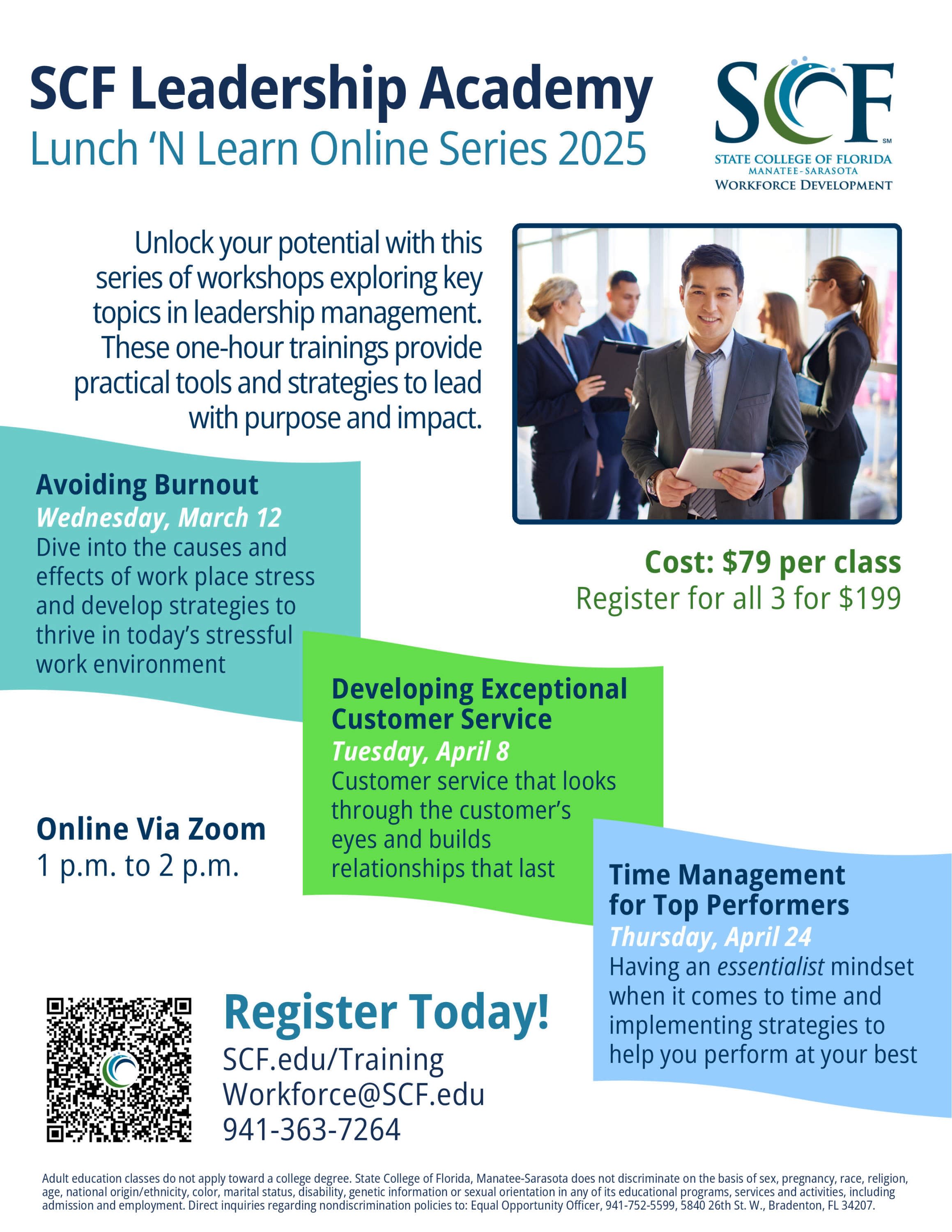 SCF LEADERSHIP ACADEMY Lunch 'N Learn Series - Developing Exceptional ...